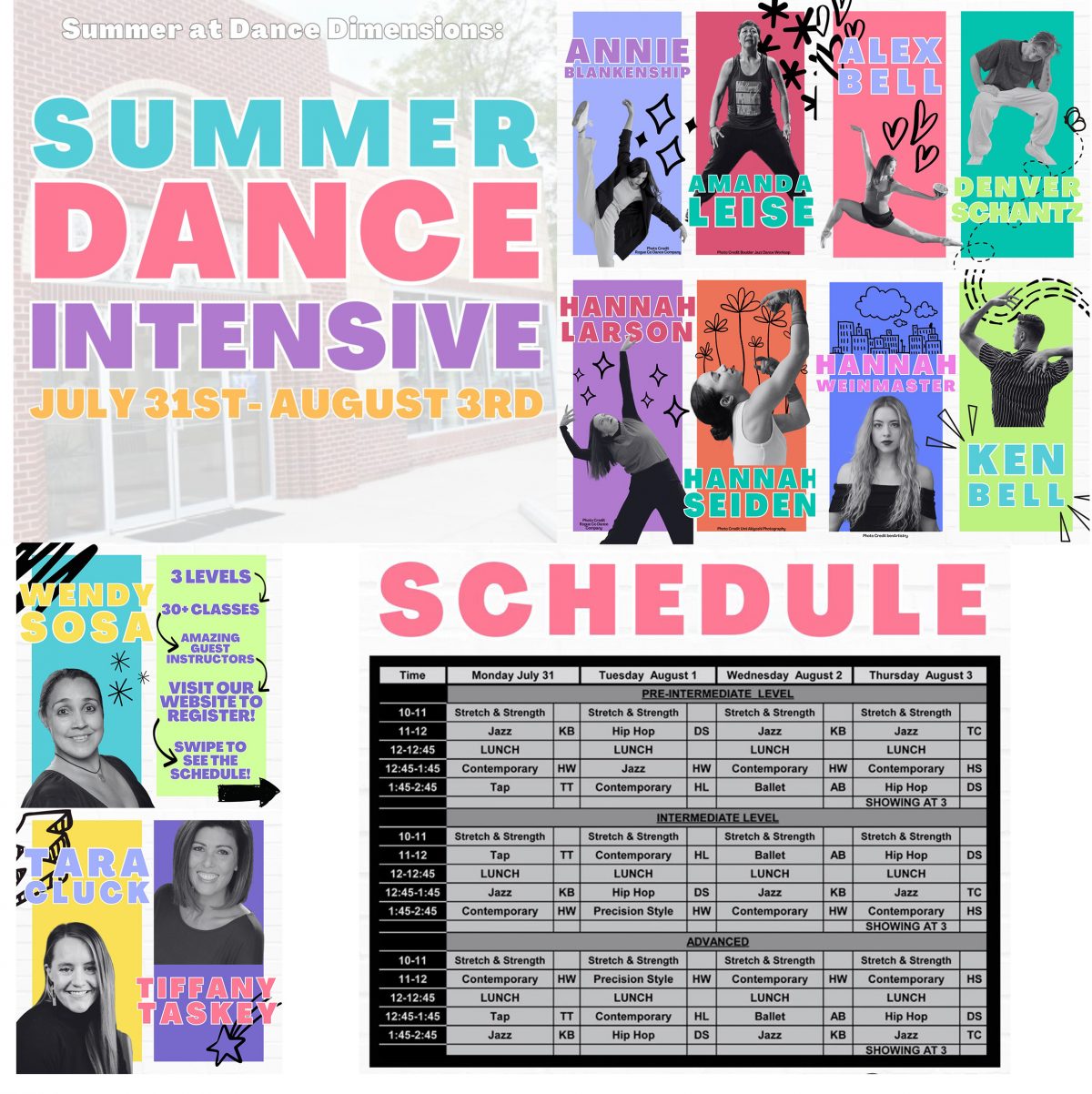 Summer Dance Intensive – Dance Dimensions