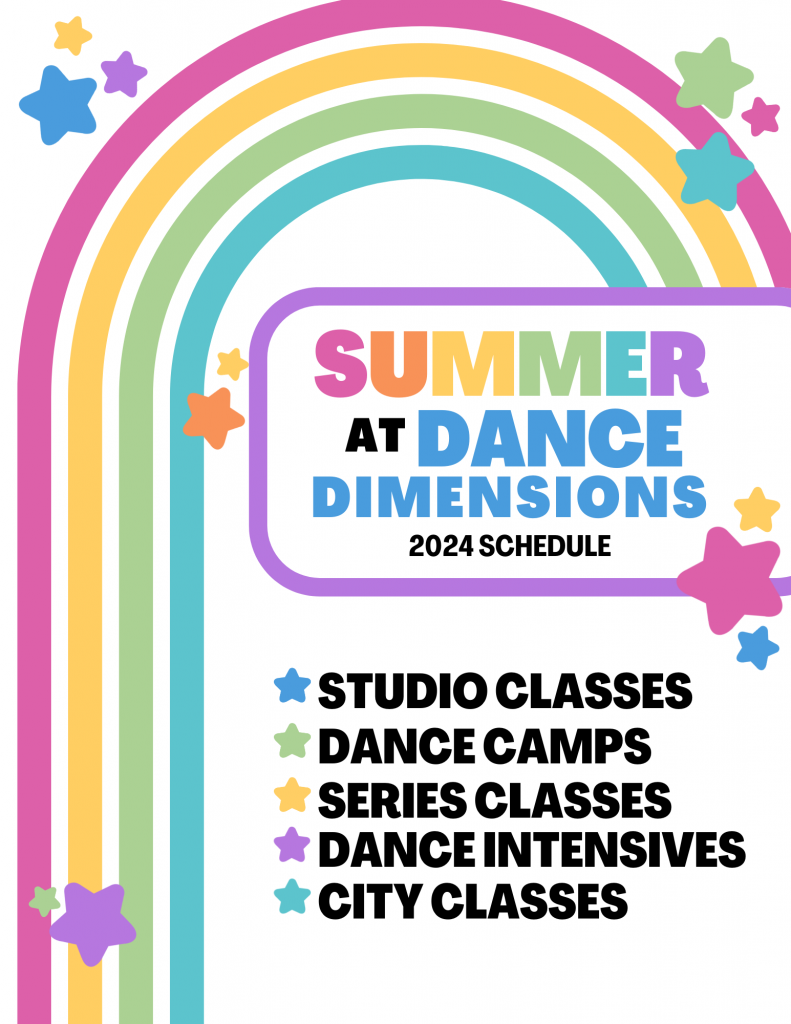 Season Schedule – Dance Dimensions