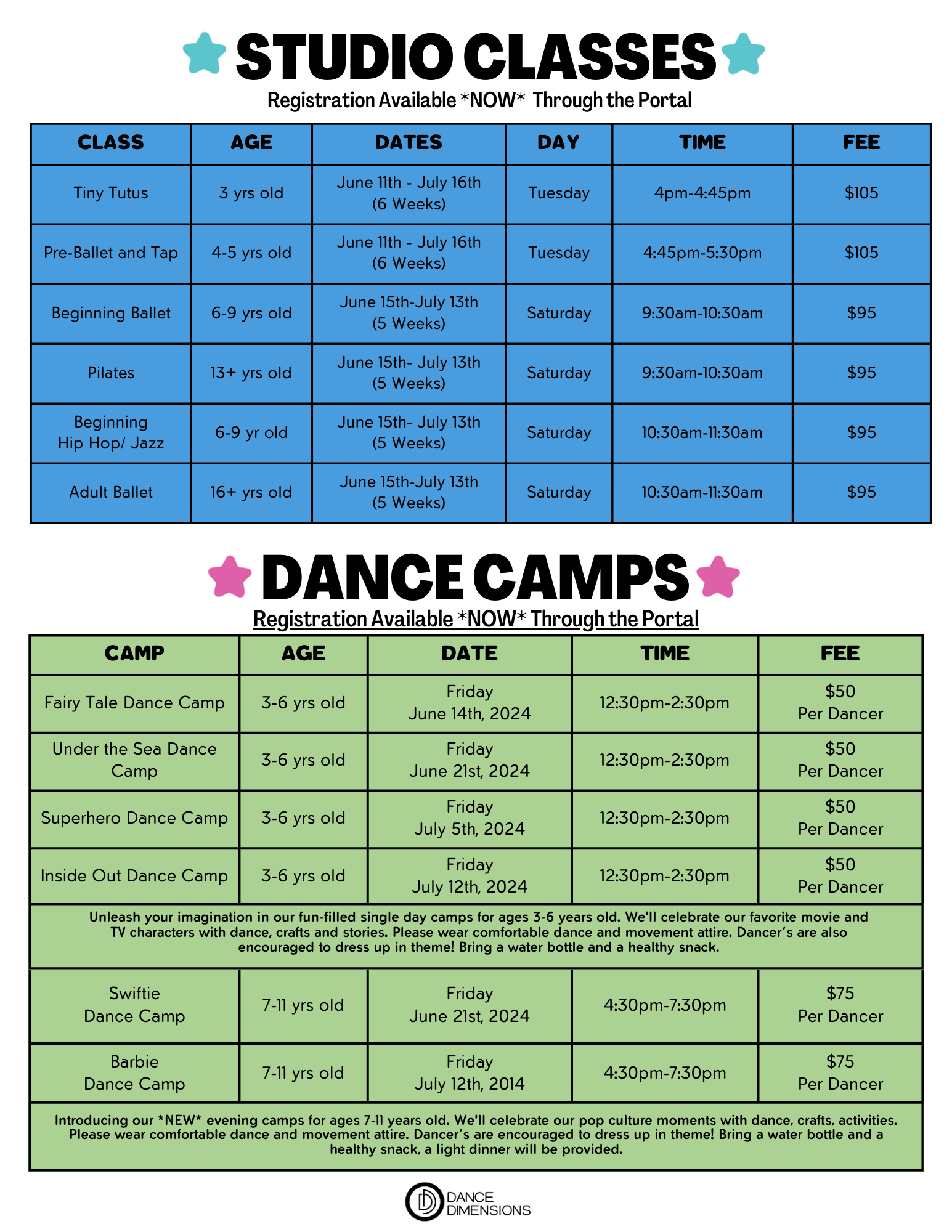 Summer – Dance Dimensions